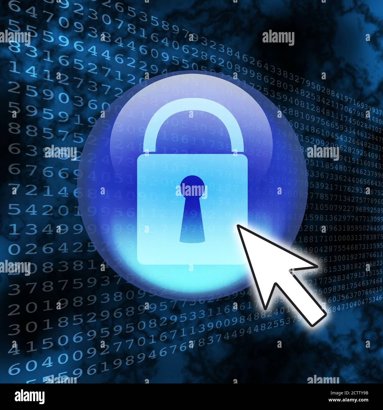 Secure internet connection and data transfer concept Stock Photo - Alamy