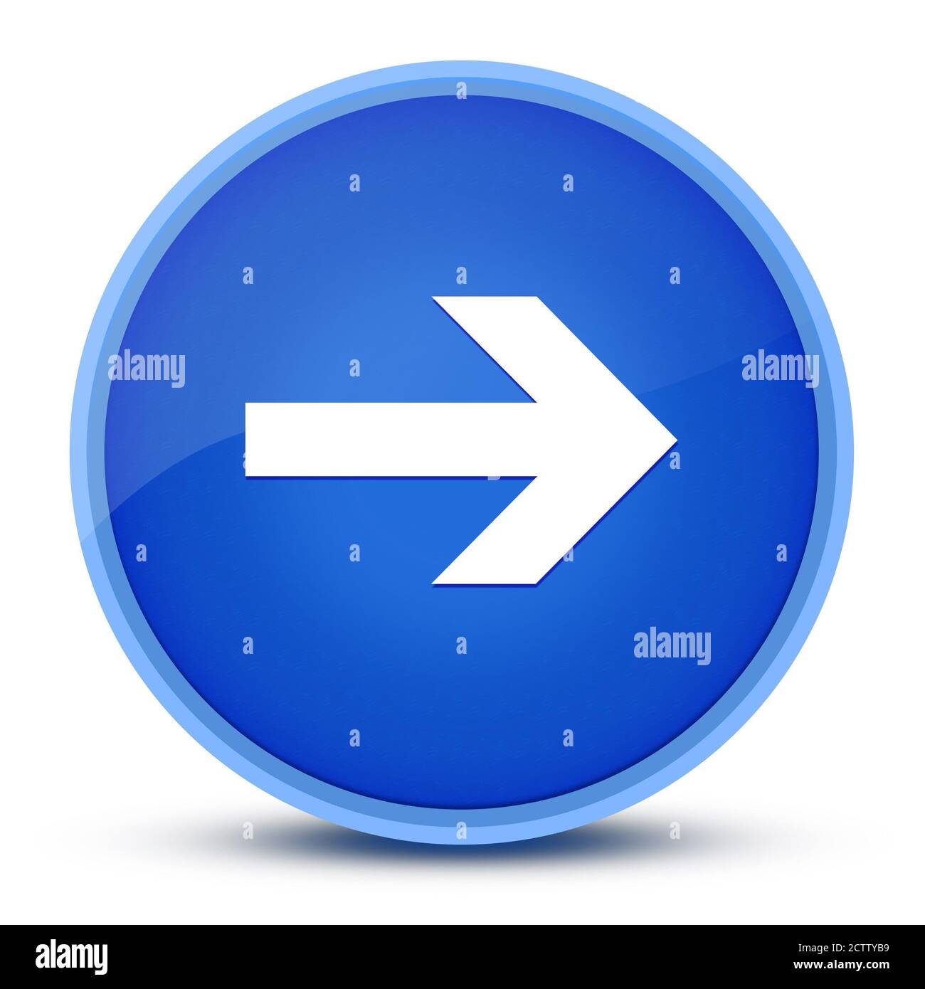 Previous Button Blue