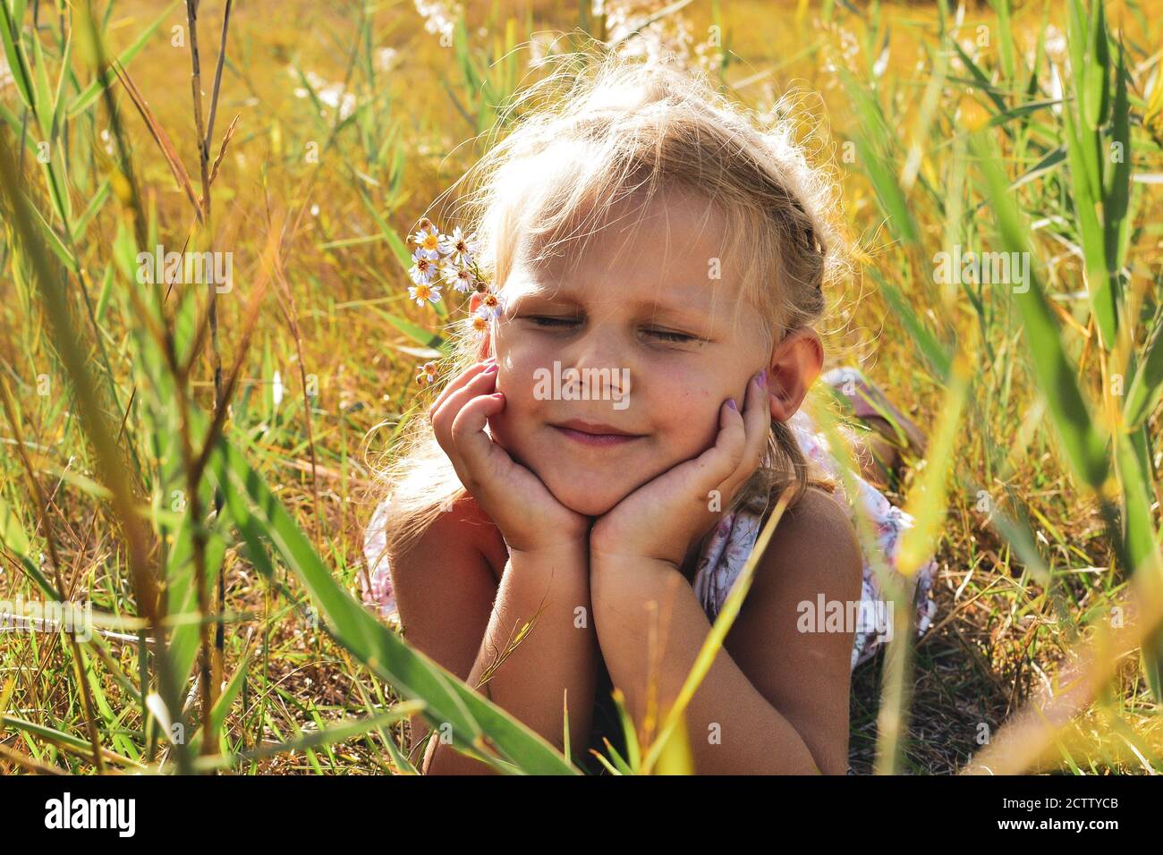 Beautiful child model hi-res stock photography and images - Alamy