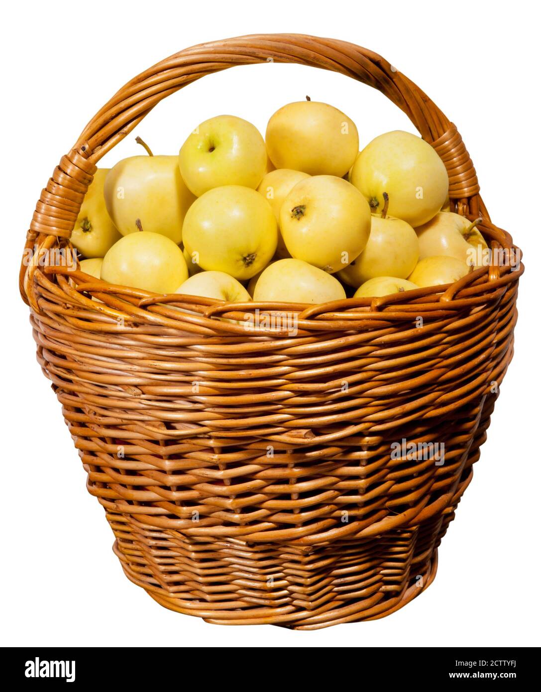 Autumn basket full fruit Cut Out Stock Images & Pictures - Alamy