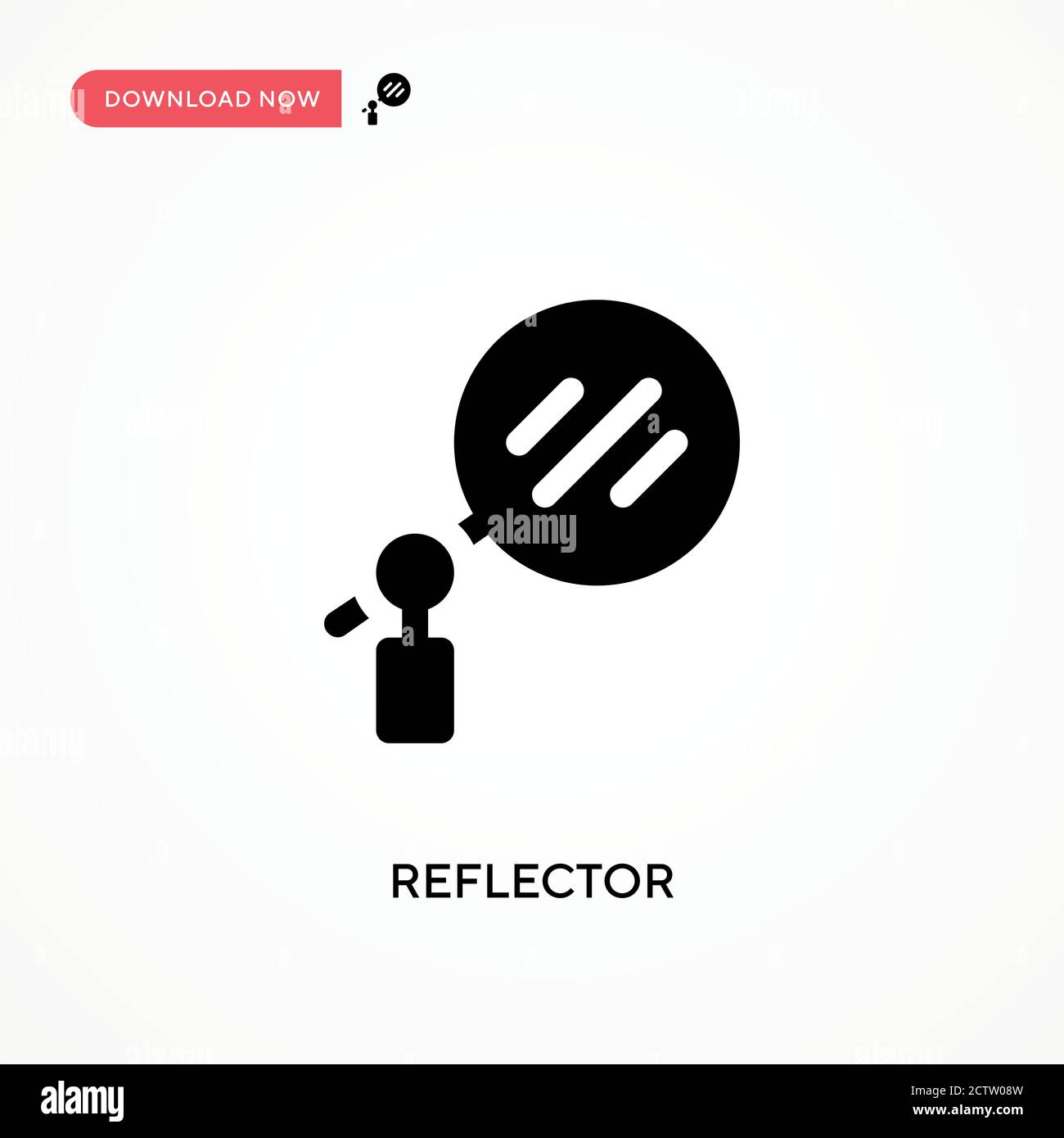 Illuminated reflectors Stock Vector Images - Alamy