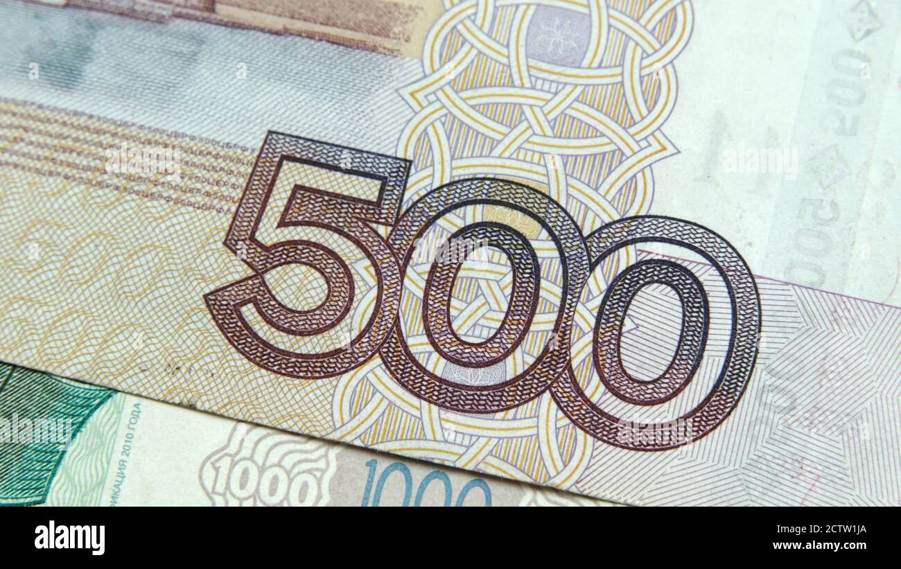 500 russian rubles hi-res stock photography and images - Alamy