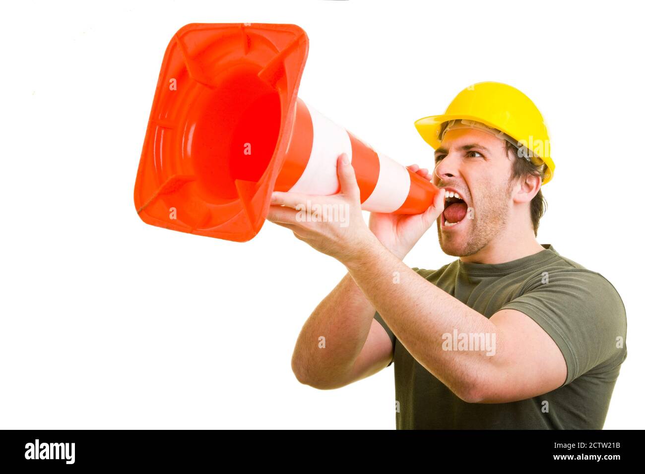 Warning cry hi-res stock photography and images - Alamy