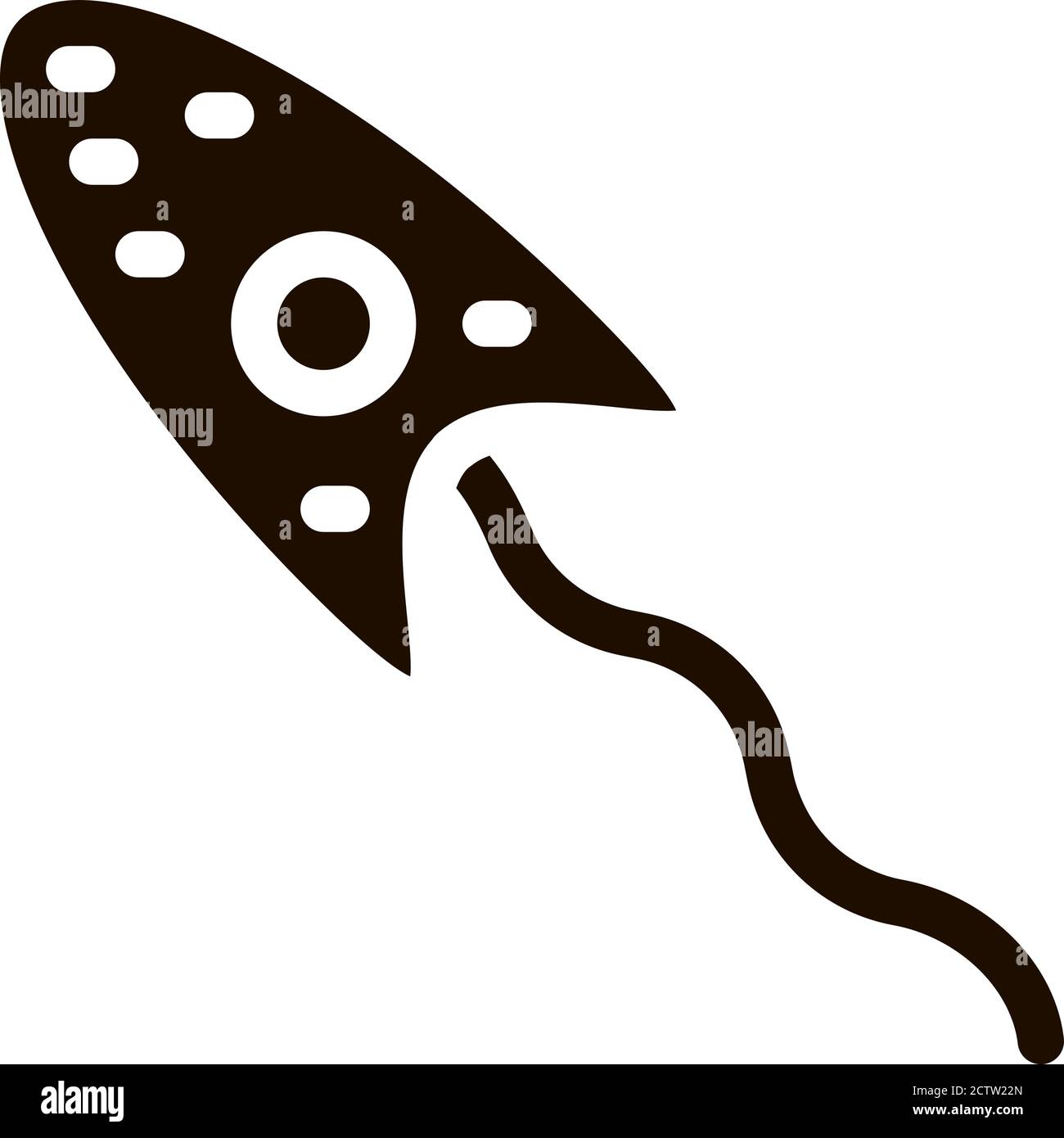 Microscopic Bacteria Germ Vector Icon Stock Vector Image & Art - Alamy