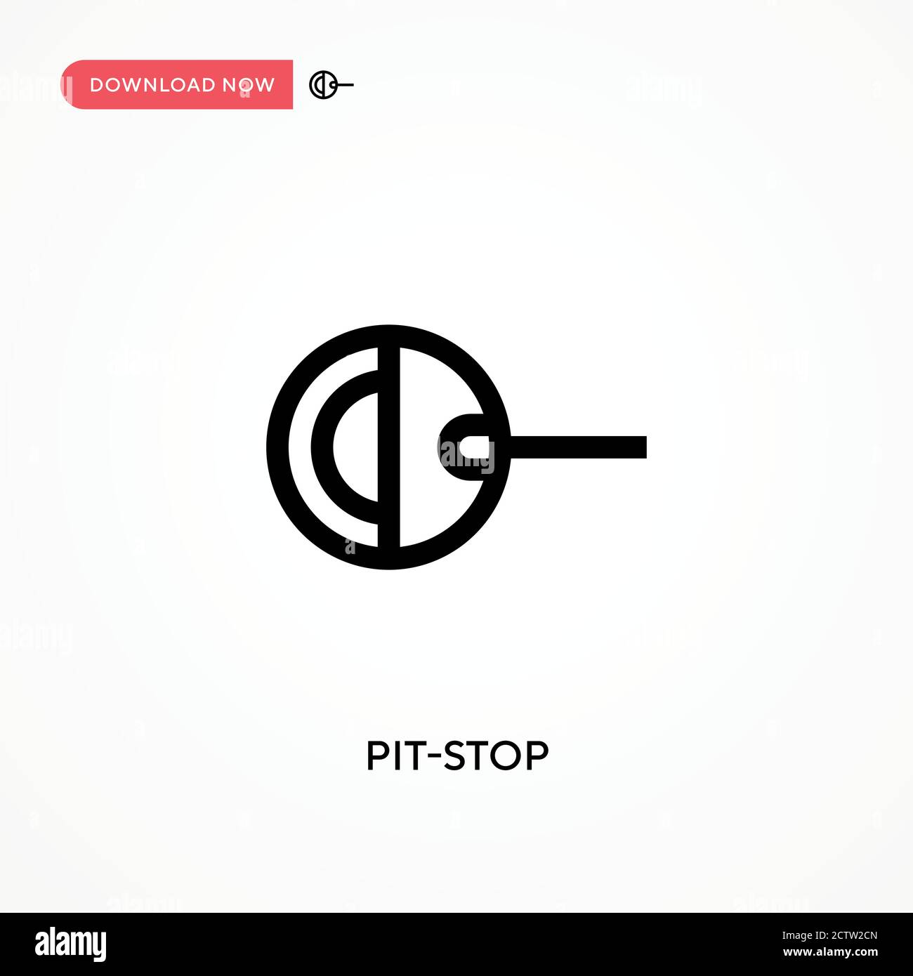 Pit-stop vector icon. . Modern, simple flat vector illustration for web ...