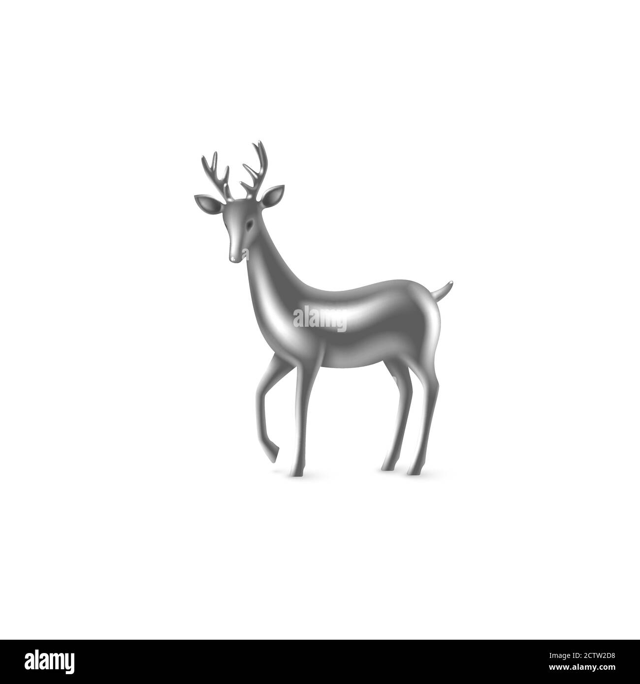 Golden deer Stock Vector Images - Alamy