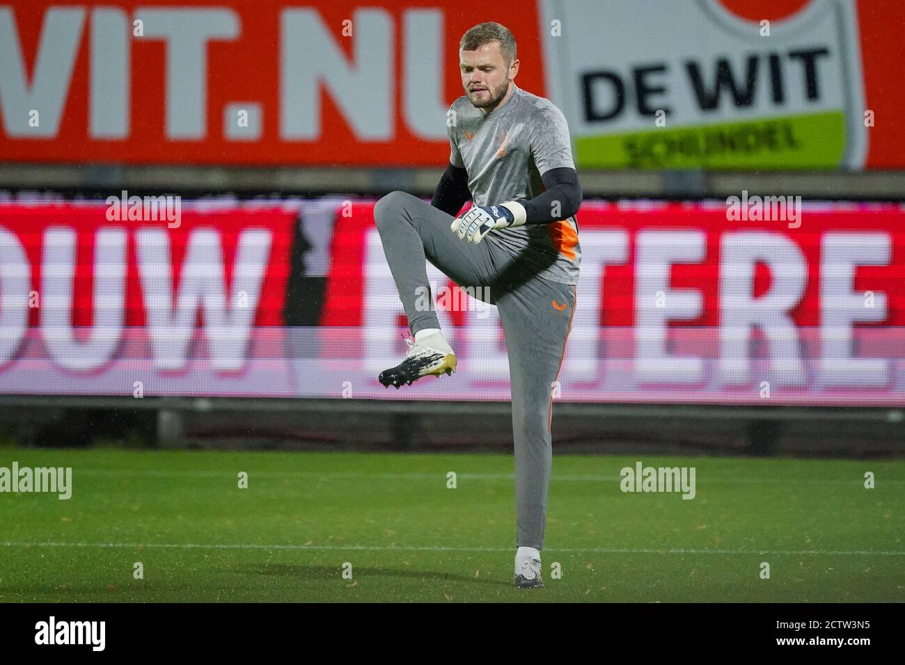 TILBURG, NETHERLANDS - SEPTEMBER 24: goalkeeper Andy Firth of Rangers ...