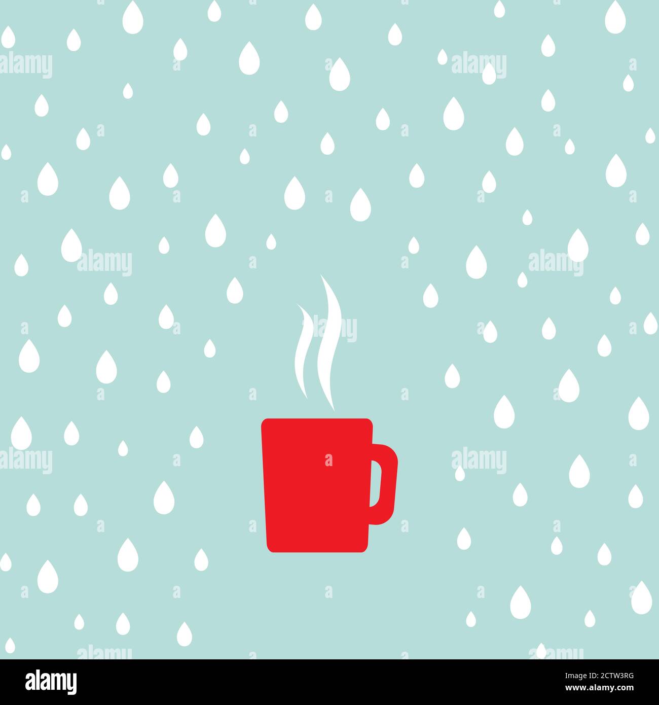 Rain house cafe Stock Vector Images - Alamy