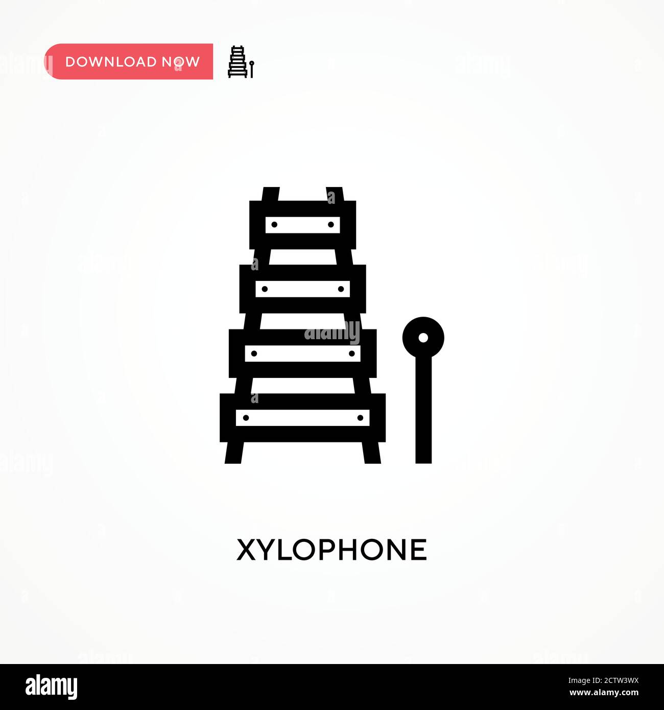 Cartoon xylophone musical instrument percussion Cut Out Stock Images ...