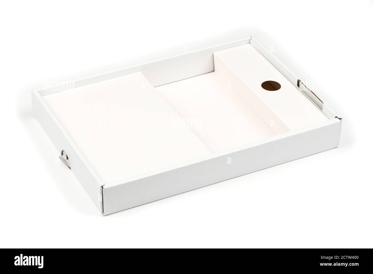 Special box for tablet pc isolated on white background. High resolution ...