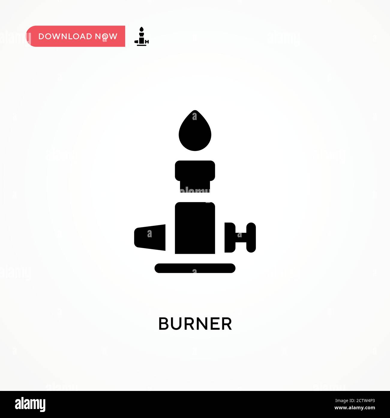 Glowing electric hob Stock Vector Images - Alamy