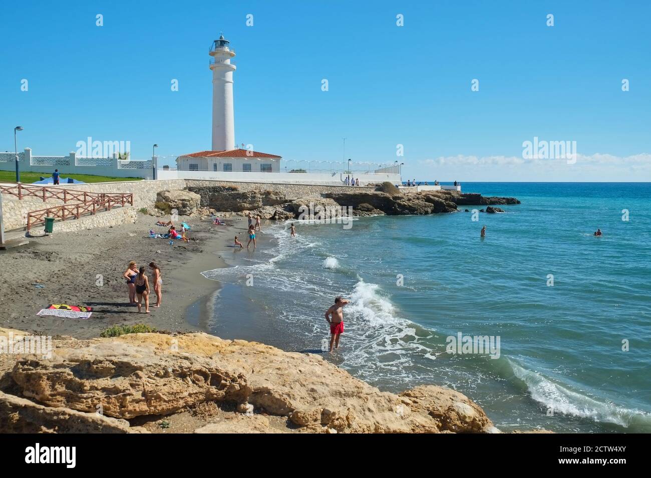 Torrox lighthouse hi-res stock photography and images - Alamy