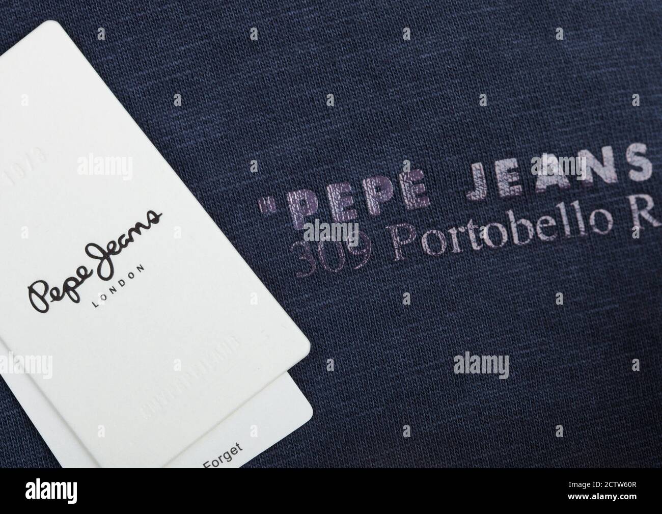 Pepe Jeans Logo High Resolution Stock Photography and Images - Alamy