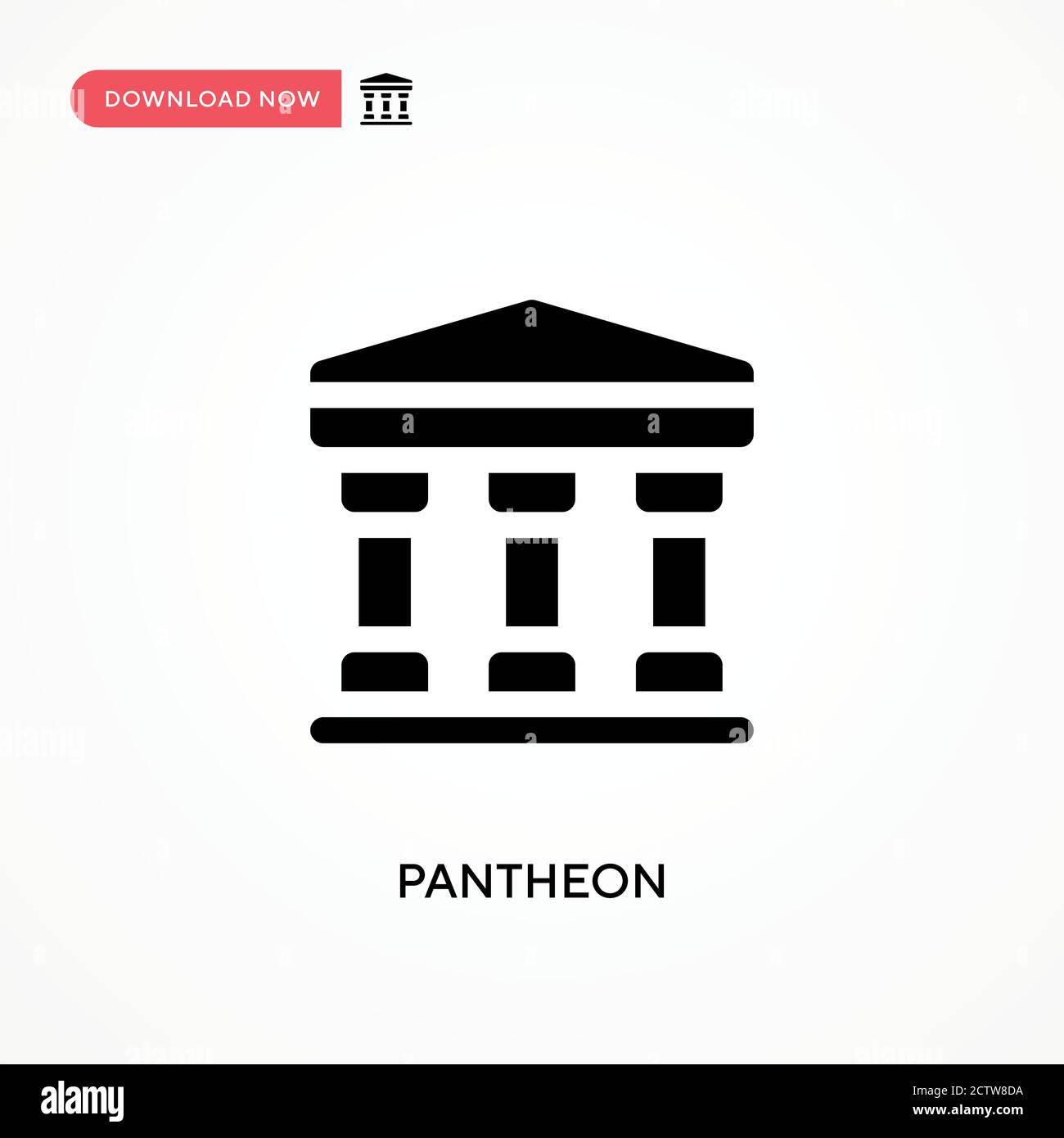 Panteon rome illustration hi-res stock photography and images - Alamy