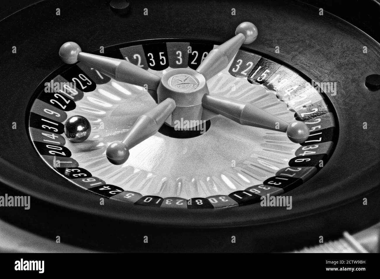 Roulette Black and White Stock Photos & Images - Alamy