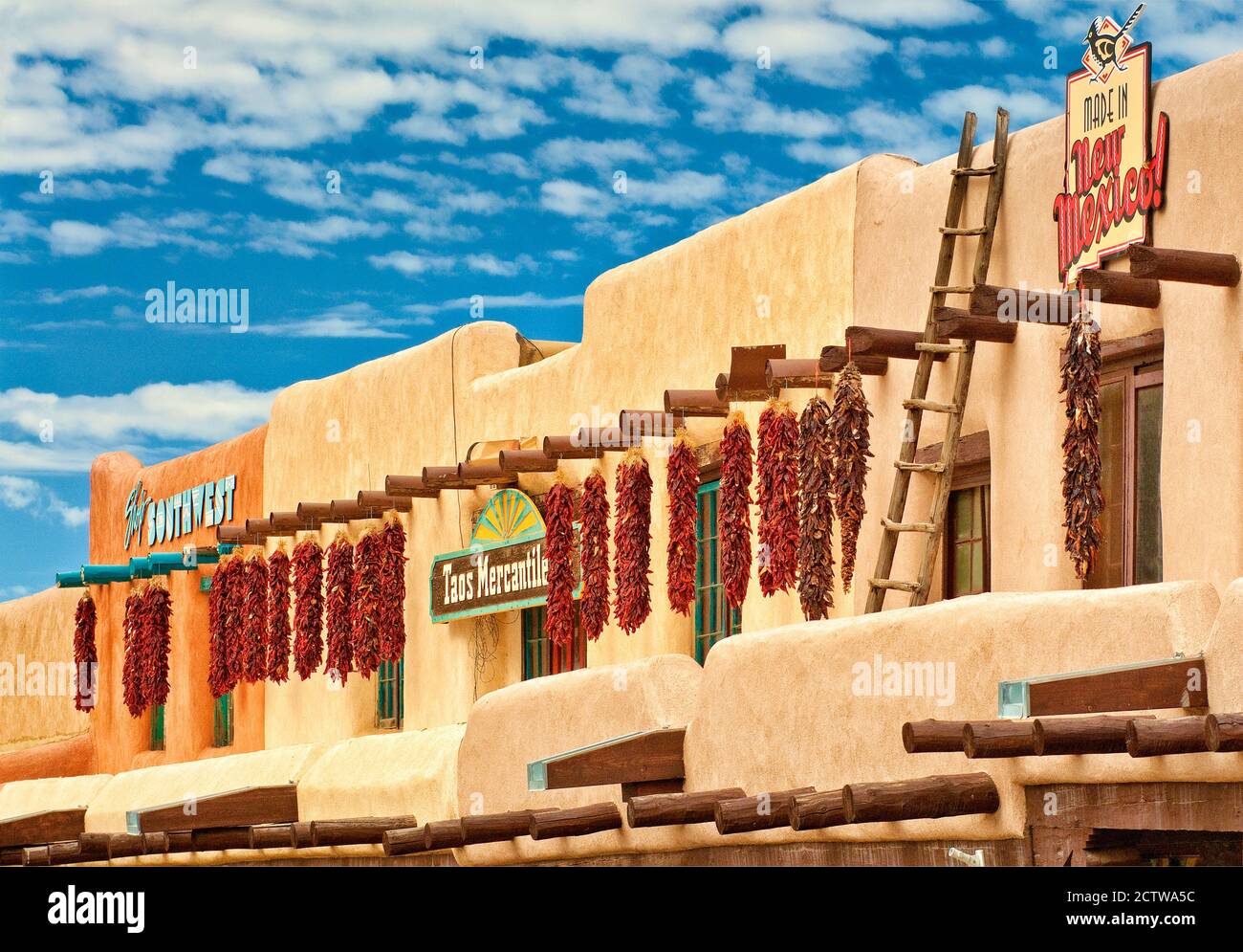 New mexico chile ristras hi-res stock photography and images - Alamy