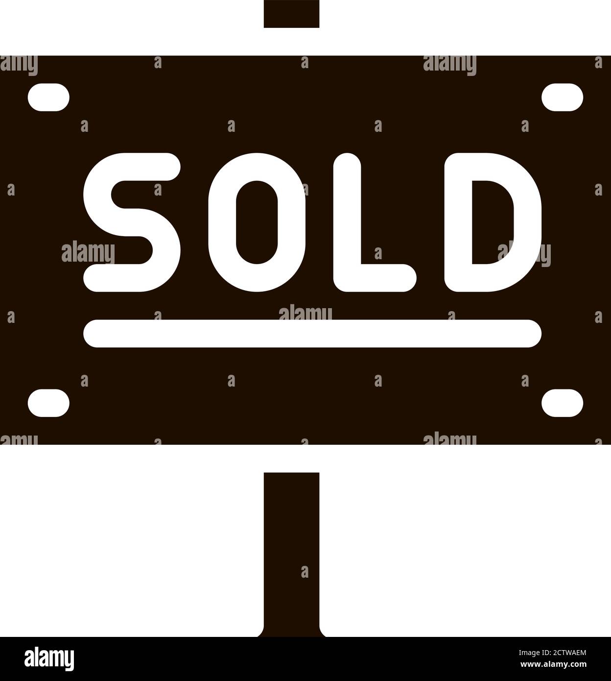 Real estate market glyph hi-res stock photography and images - Alamy