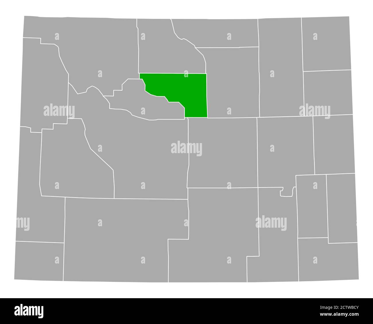 Washakie map hi-res stock photography and images - Alamy