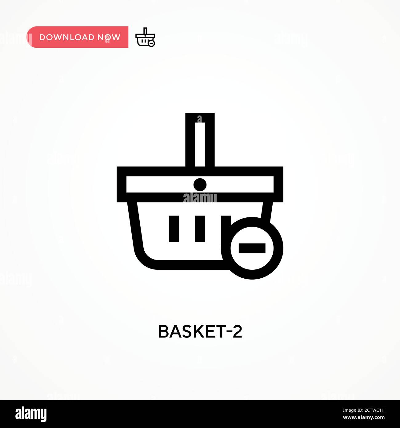 Wicker american service Stock Vector Images - Alamy