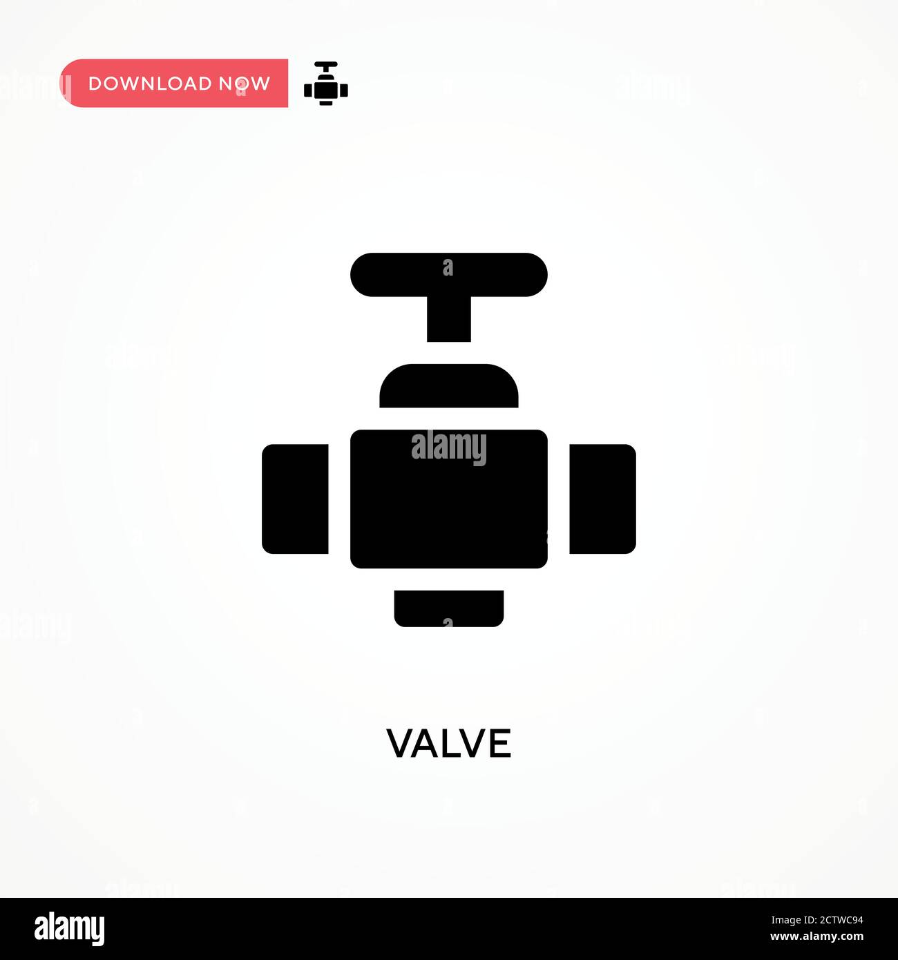Simple metal valves Stock Vector Images - Alamy