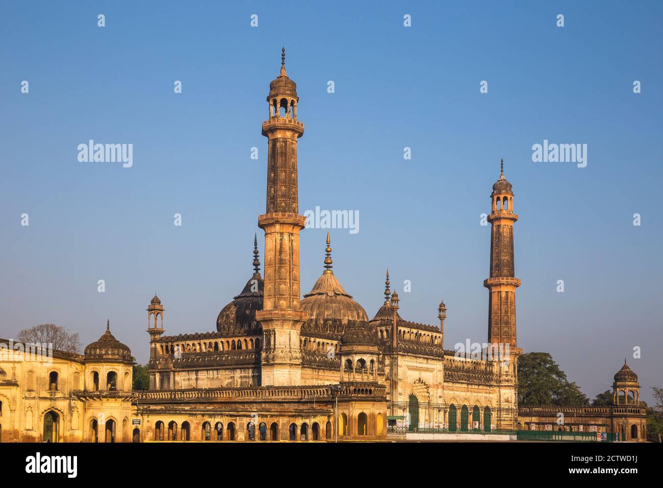 India, Uttar Pradesh, Lucknow, Asifi Mosque at Bara Imambara complex ...