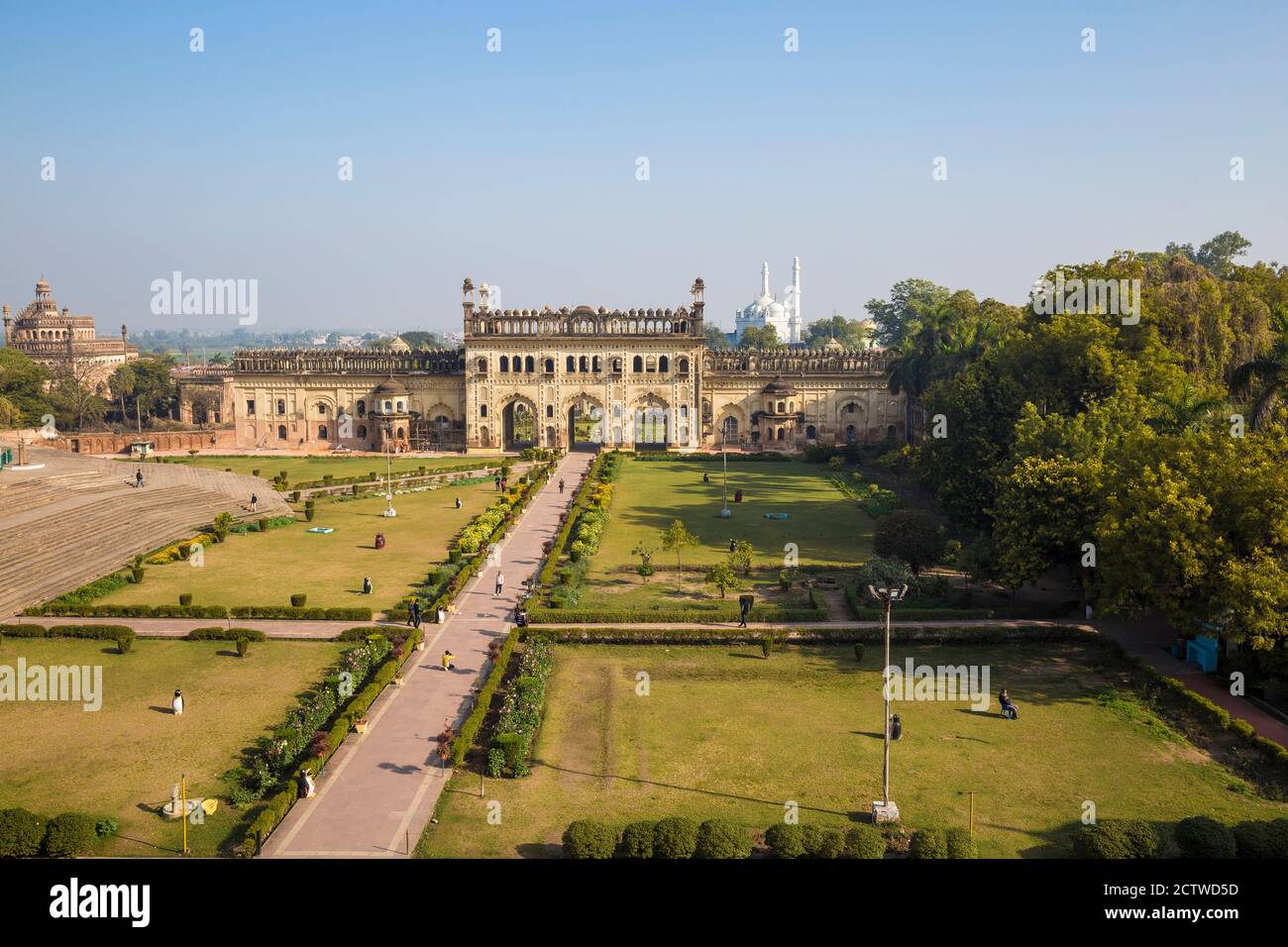 India, Uttar Pradesh, Lucknow, Bara Imambara complex, Bada Imambara ...