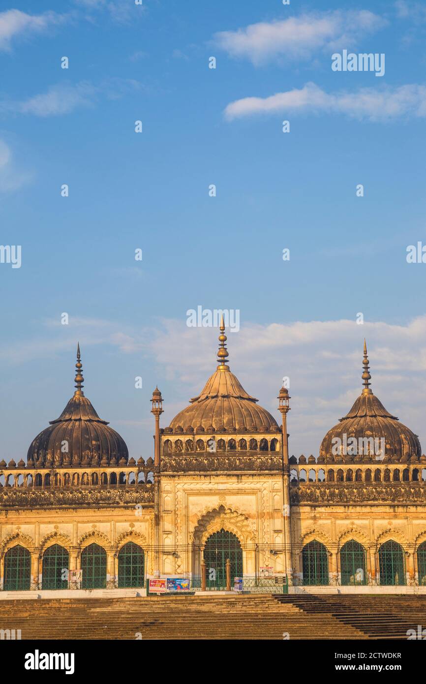 India, Uttar Pradesh, Lucknow, Asifi Mosque at Bara Imambara complex ...
