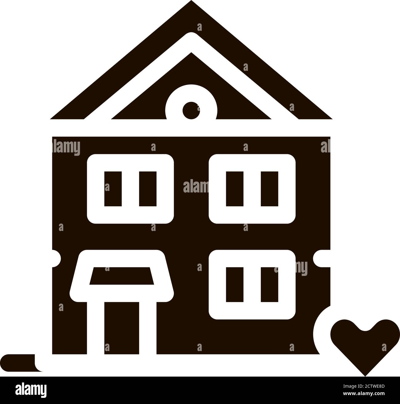 Building House Living Home Vector Icon Stock Vector Image & Art - Alamy