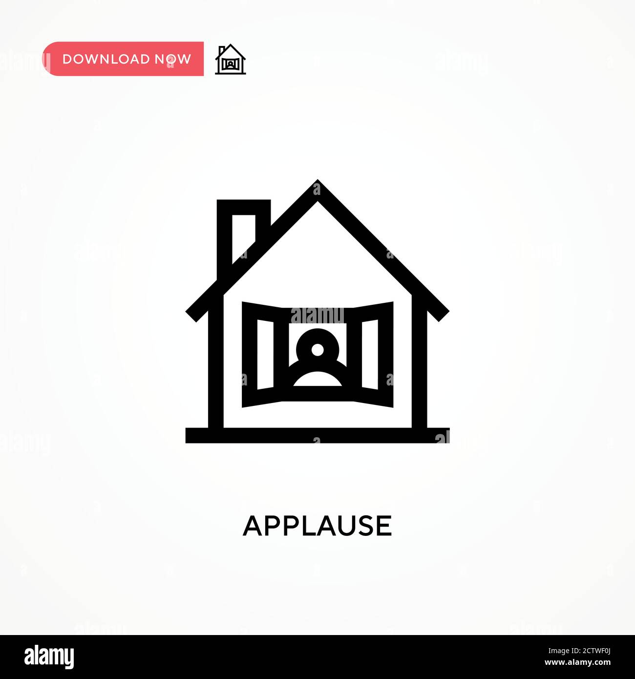 Applause vector icon. . Modern, simple flat vector illustration for web site or mobile app Stock ...