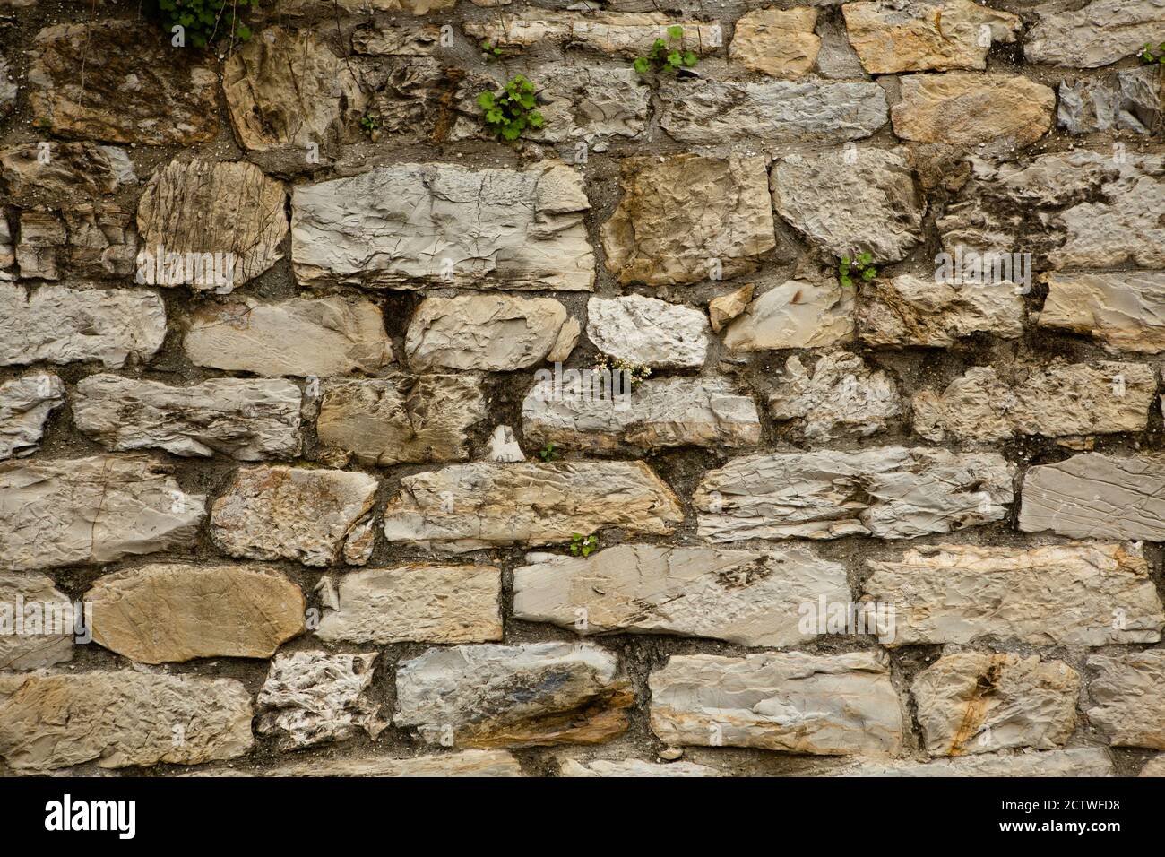 Ancient wall of white stone. Brick wall background image. High quality ...