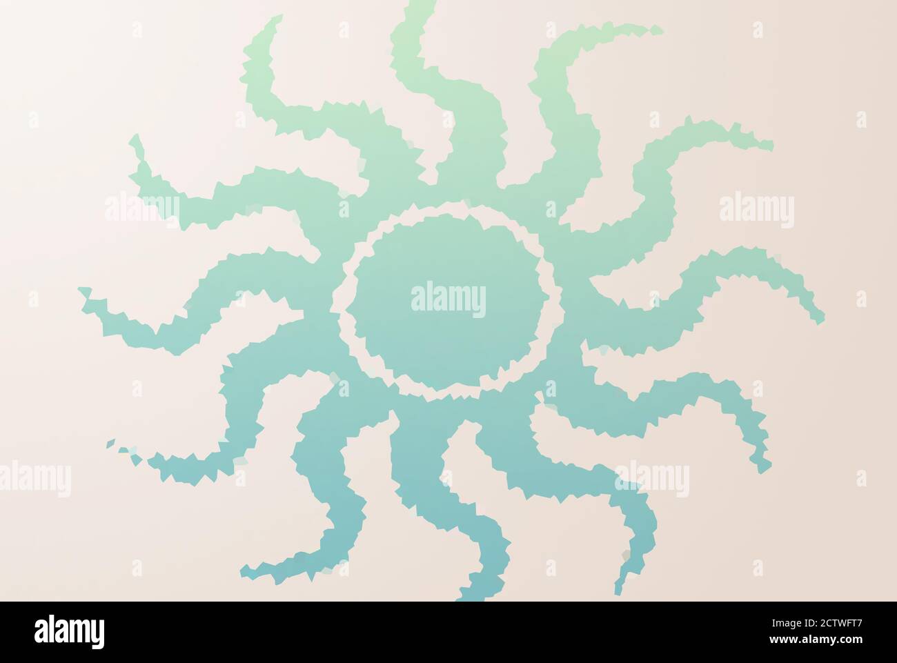 Crystallized Rough Sun Design Low Poly Background Illustration Stock ...