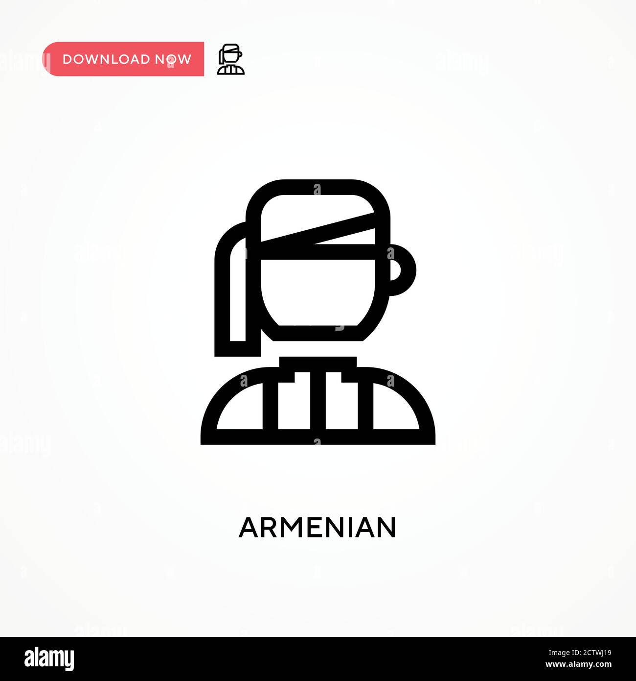 Armenian vector icon. . Modern, simple flat vector illustration for web ...