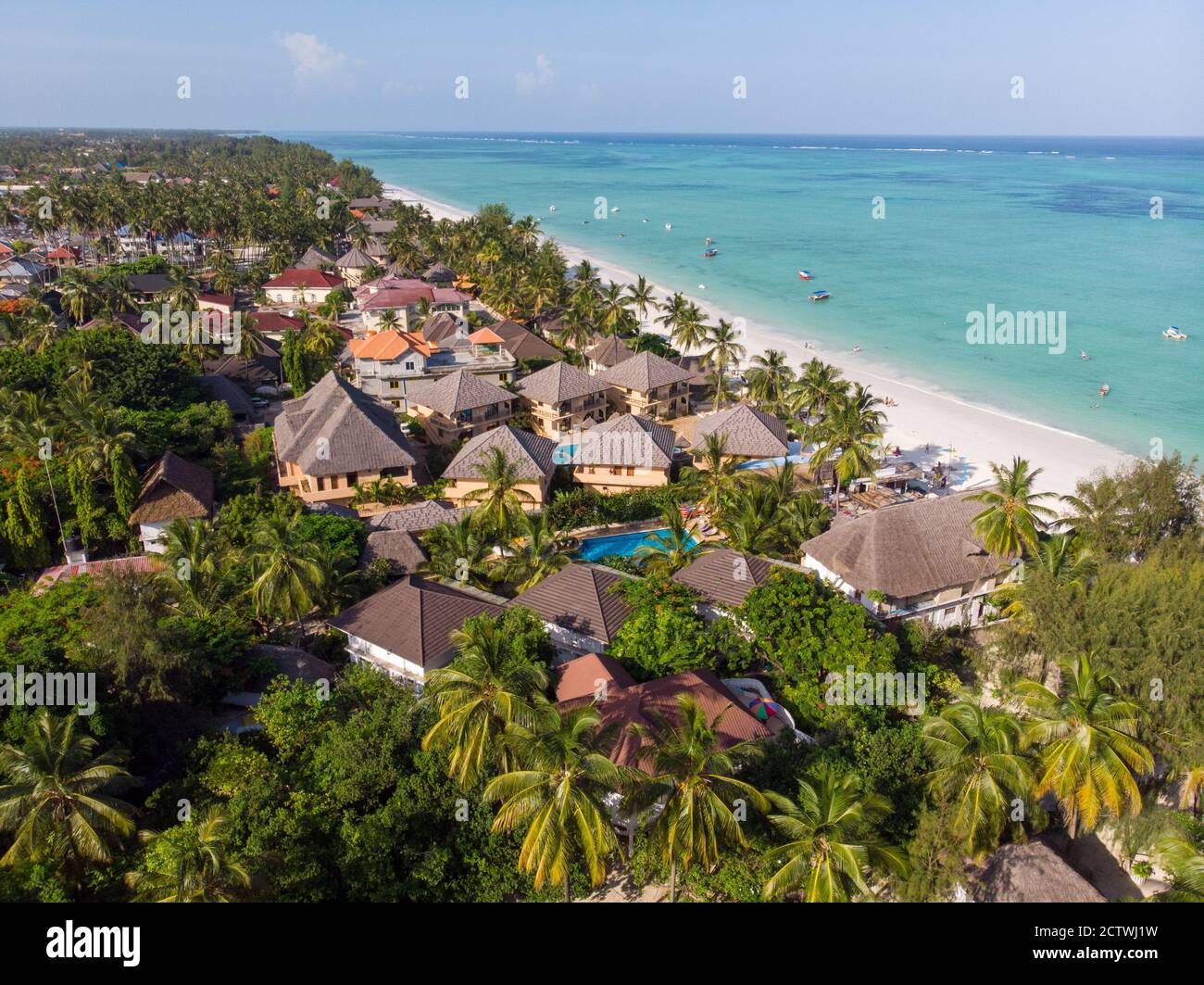 Paje village zanzibar hi-res stock photography and images - Alamy