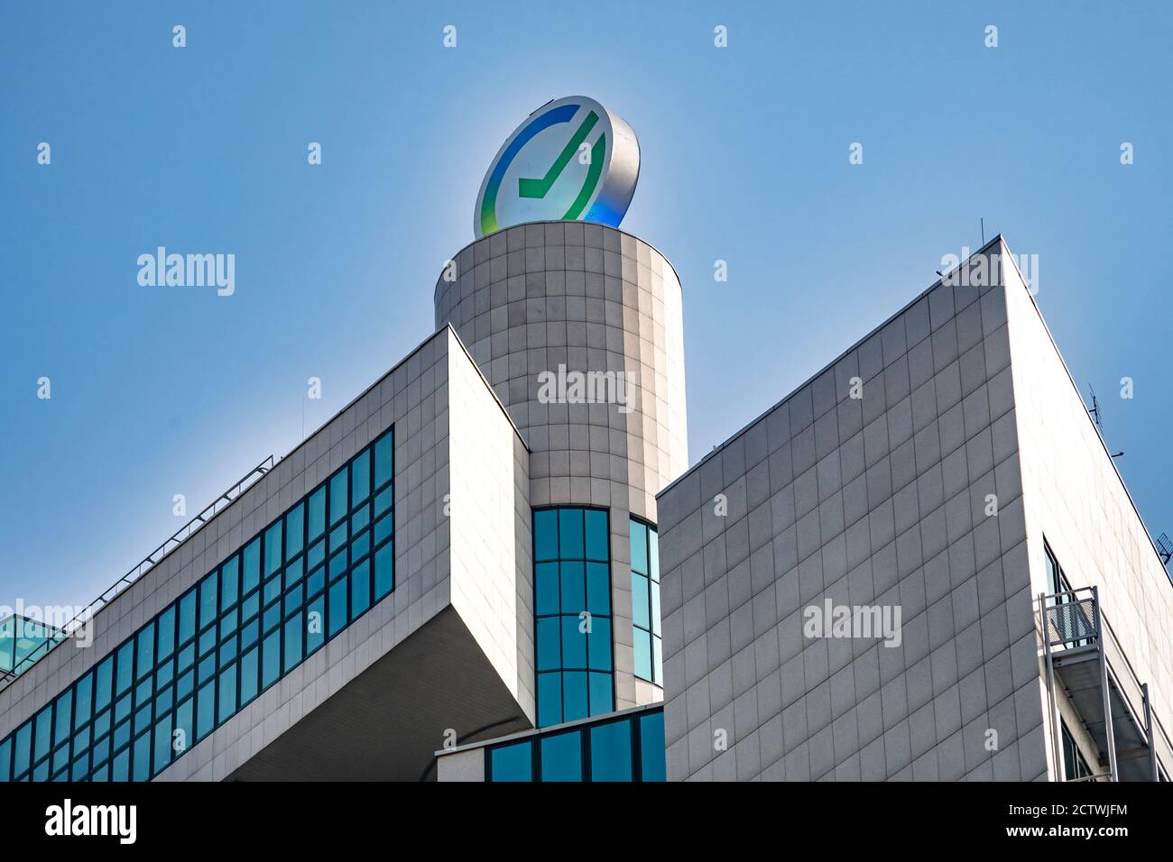 Russia, Moscow. Sberbank presents new brand Sber, estimates costs for ...