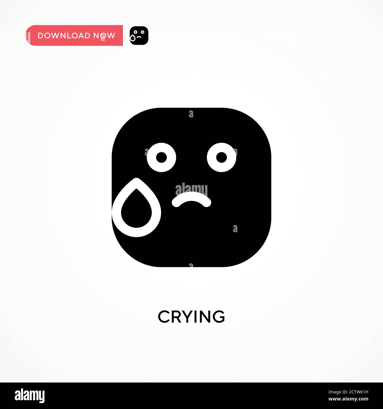 Baby sad face parent Stock Vector Images - Alamy