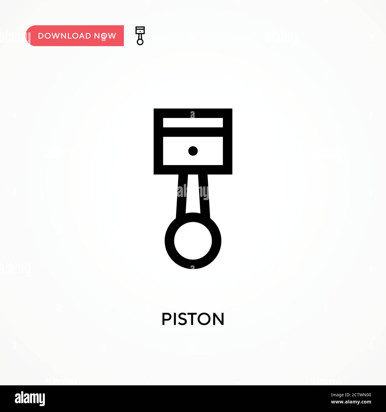 Ring piston Stock Vector Images - Alamy