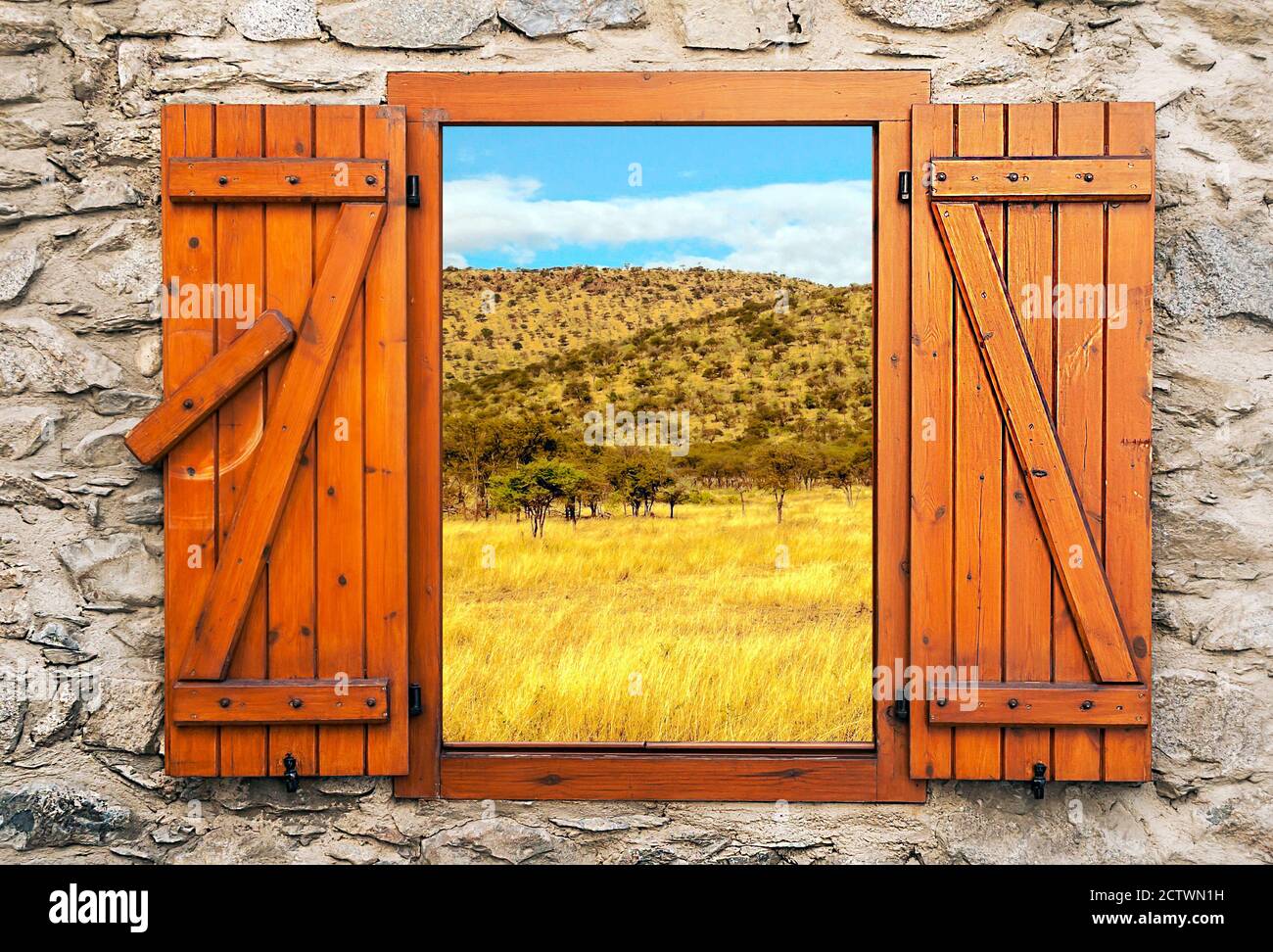 Zimbabwe tree house hi-res stock photography and images - Alamy