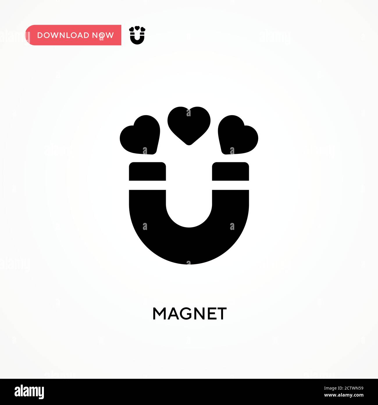 Bar magnet pole Stock Vector Images - Alamy