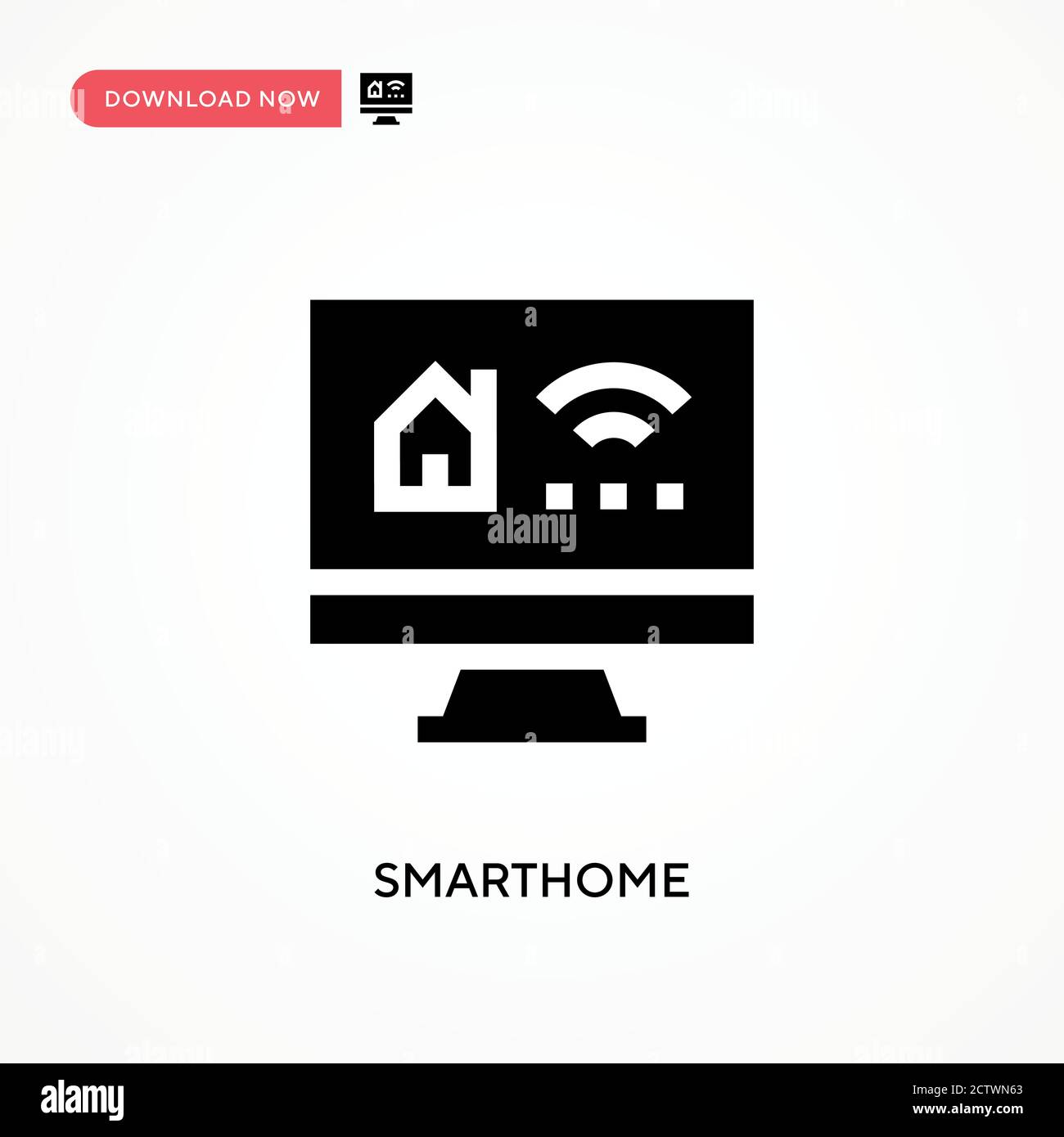 Smarthome vector icon. . Modern, simple flat vector illustration for ...