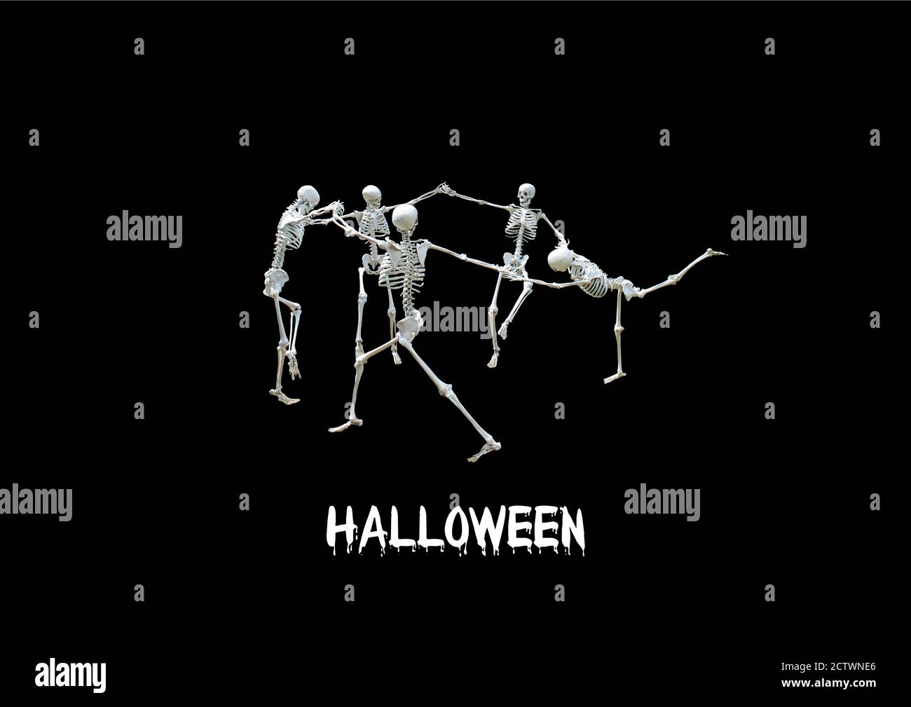 Skeletons dancing hi-res stock photography and images - Alamy