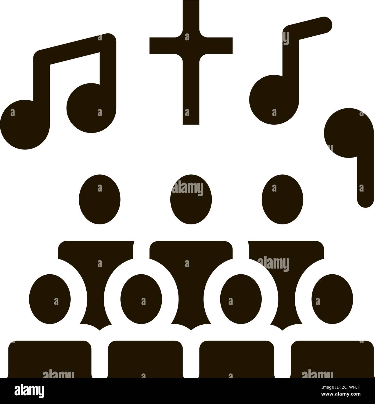 Choir detail Stock Vector Images - Alamy