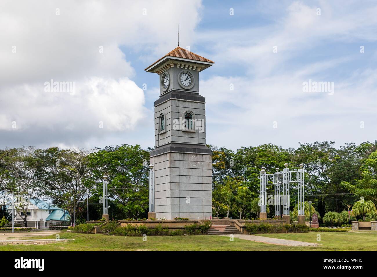 Labuan, Malaysia: Labuan Clock Tower of 2002, an original replica of ...