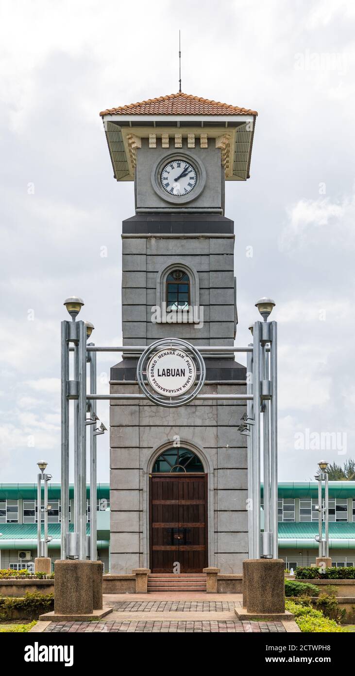 Labuan clock tower hi-res stock photography and images - Alamy