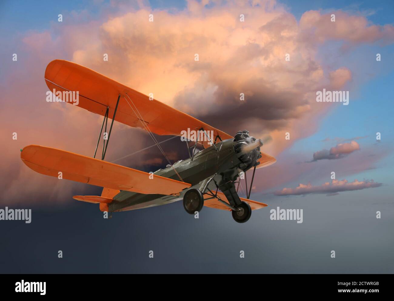 Historic world war i biplane hi-res stock photography and images - Alamy
