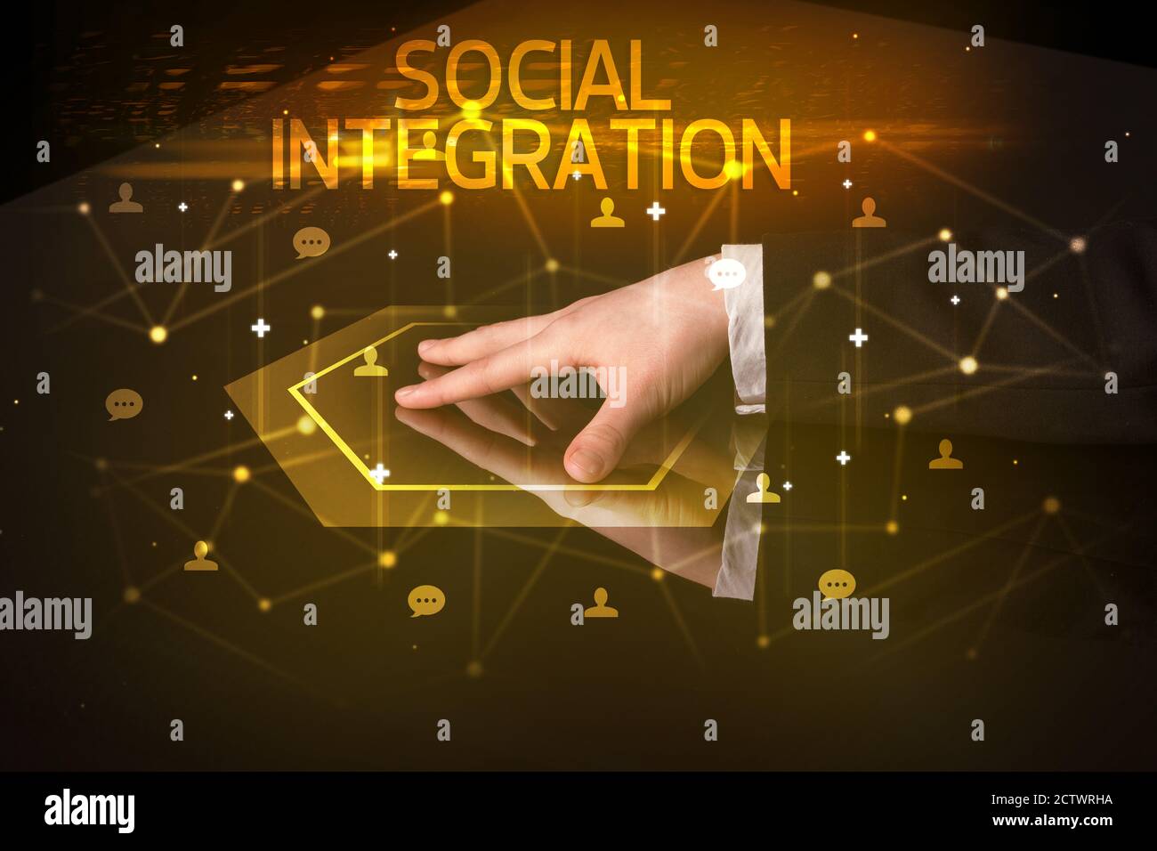 Navigating social networking with SOCIAL INTEGRATION inscription, new ...