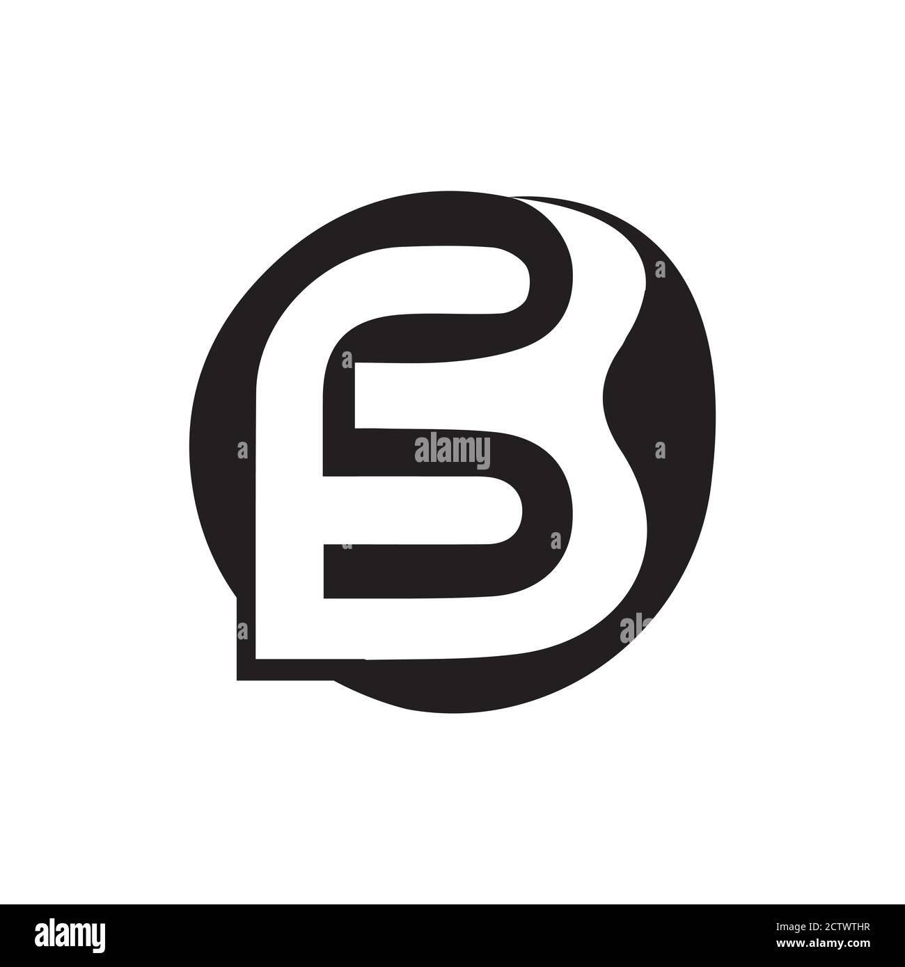 Initial letter bf logo or fb logo vector design template Stock Vector ...