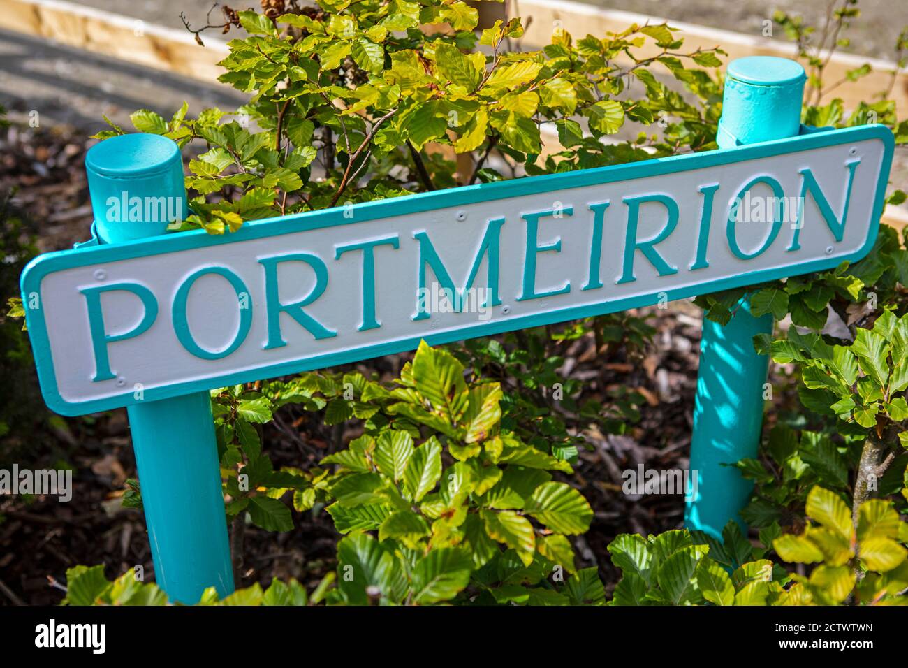 Portmeirion Sign High Resolution Stock Photography and Images - Alamy