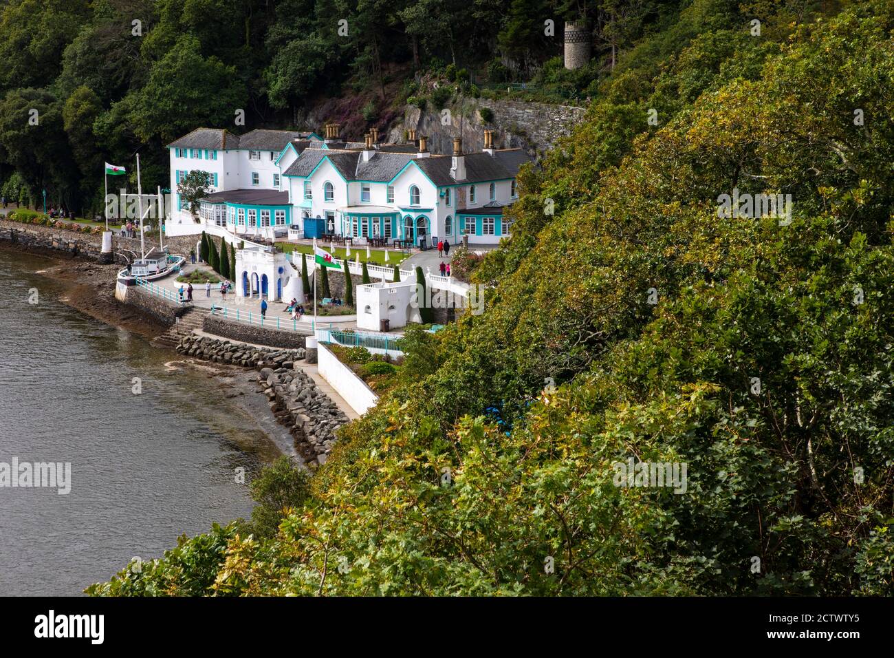 A view of the quayside and the beautiful building that is The Hotel at ...