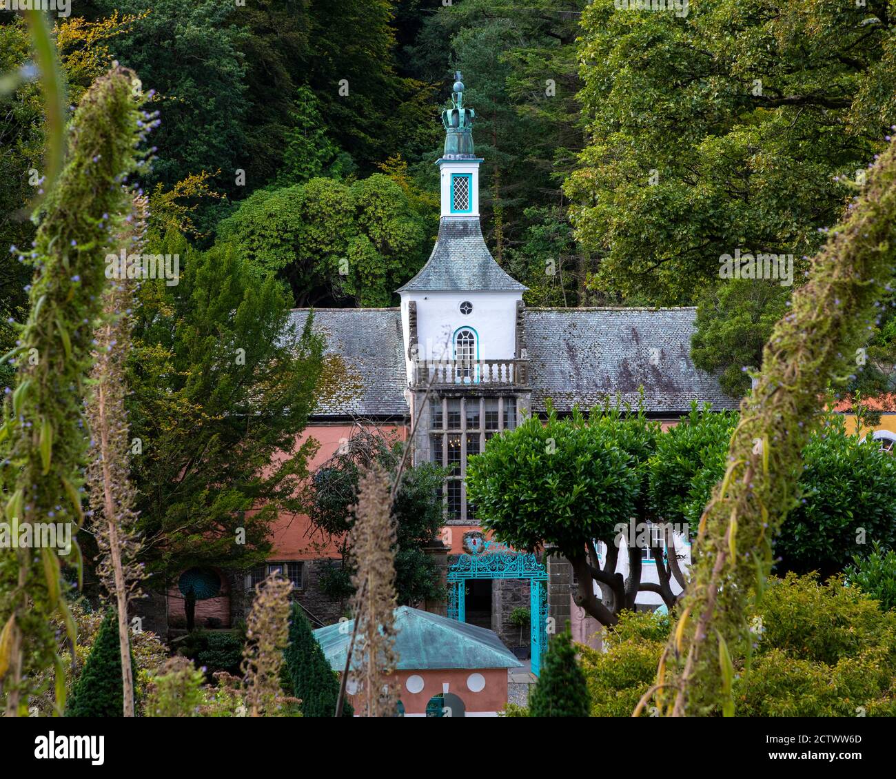 Portmeirion town hall hi-res stock photography and images - Alamy