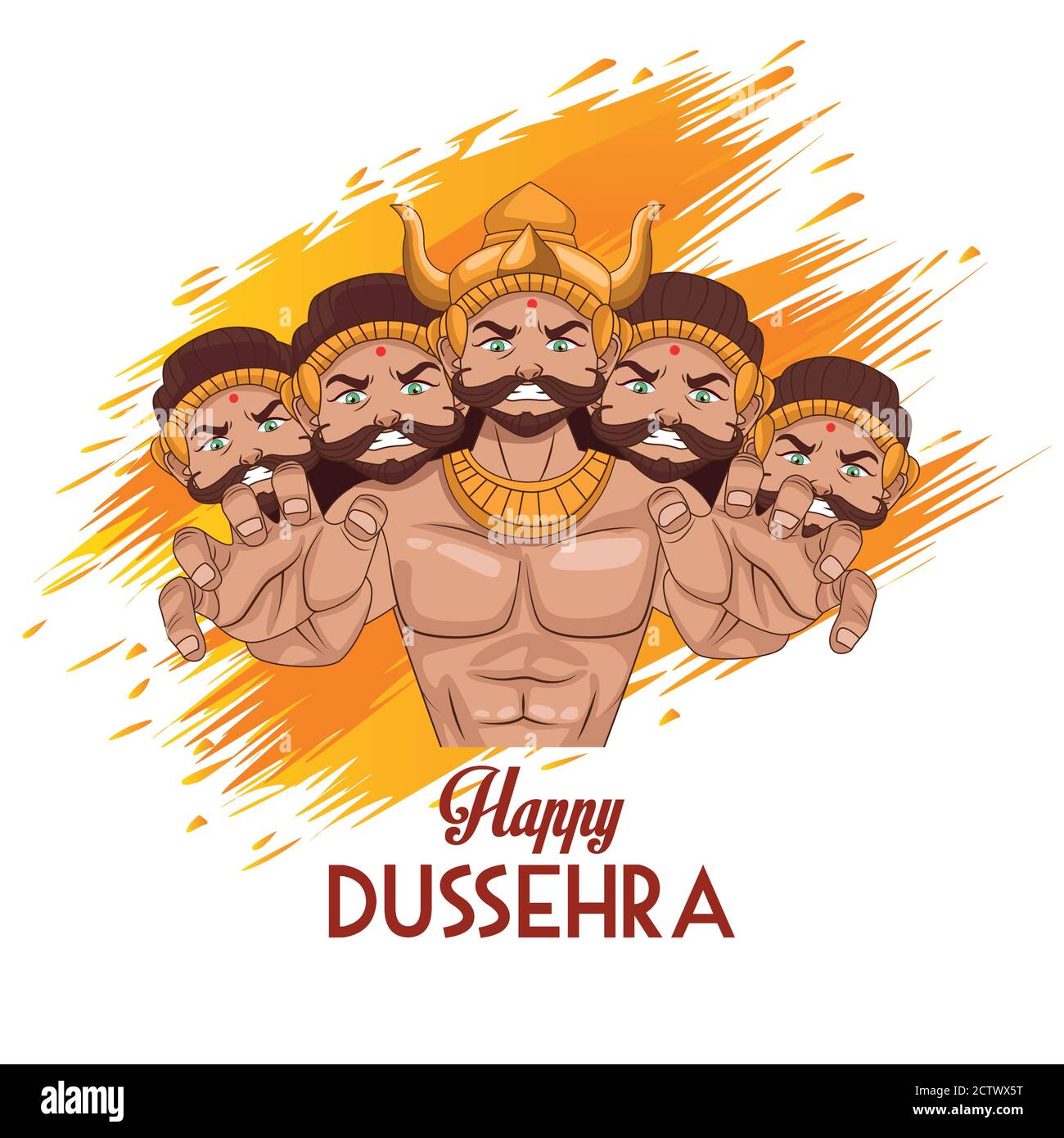 Ten headed ravana Cut Out Stock Images & Pictures - Alamy